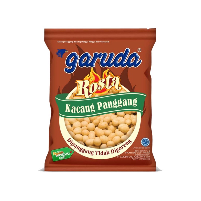 Jual SNACK | GARUDA ROSTA KACANG PANGGANG WAGYU BEEF 95G | KACANG ...