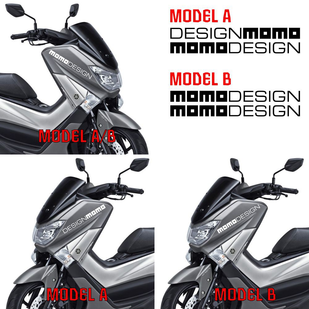 Jual Stiker Mobil - Sticker Momo Design NMAX Style | Shopee Indonesia