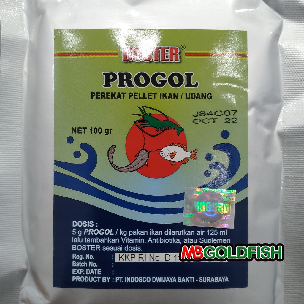 Jual PROGOL 100gr ( Boster ) Perekat pelet ikan/udang | Shopee Indonesia