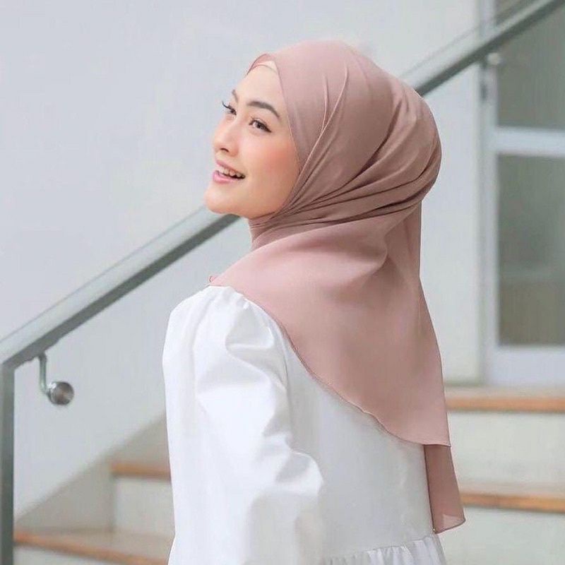 Jual Pashmina oval malay/Pashmina curve ceruty babydoll premium 180 cm | Shopee Indonesia