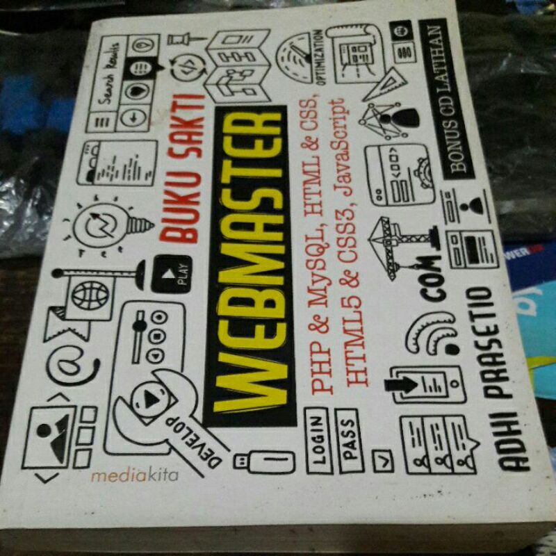 Jual Buku Sakti Webmaster Php And Mysql Html And Css Html5 And Css3 Javascript Adhi Prasetio
