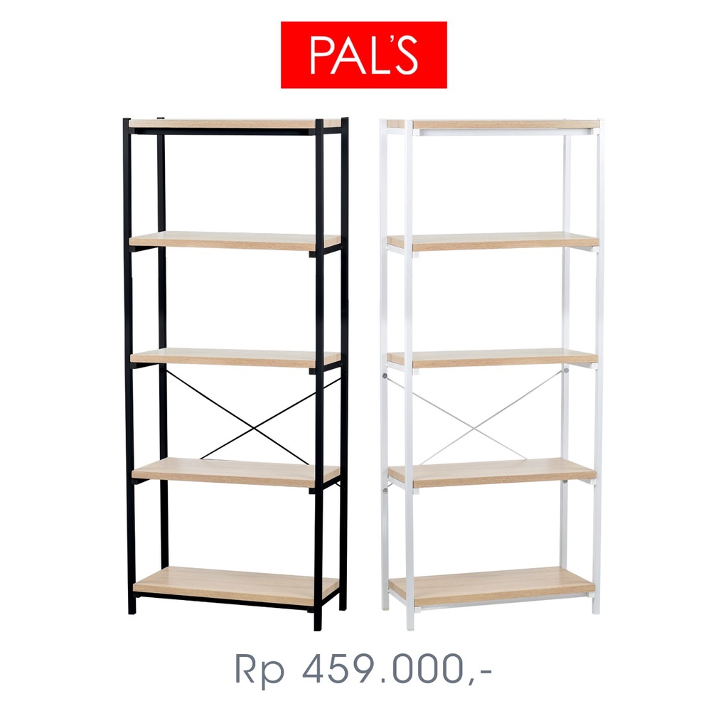 Jual Rak 5 Susun Retro Minimalis Besi Kayu | Shopee Indonesia