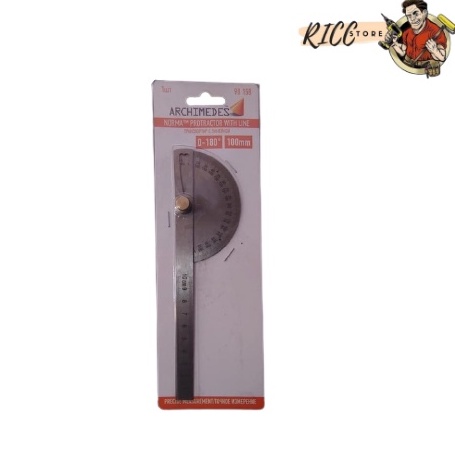 Jual Busur derajat penggaris combi stainless protactor alat ukur sudut ...