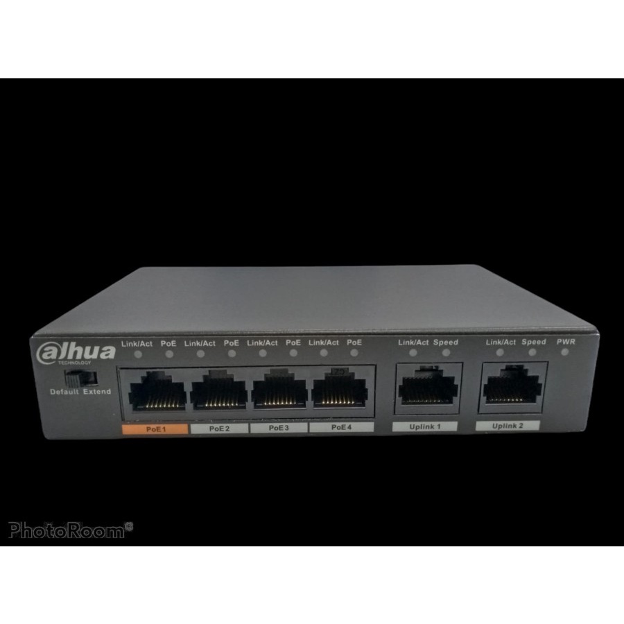Jual DAHUA SWITCH POE 4 PORT + 2 PORT UPLINK DH-PFS3006-4ET-36 ORIGINAL | Shopee Indonesia