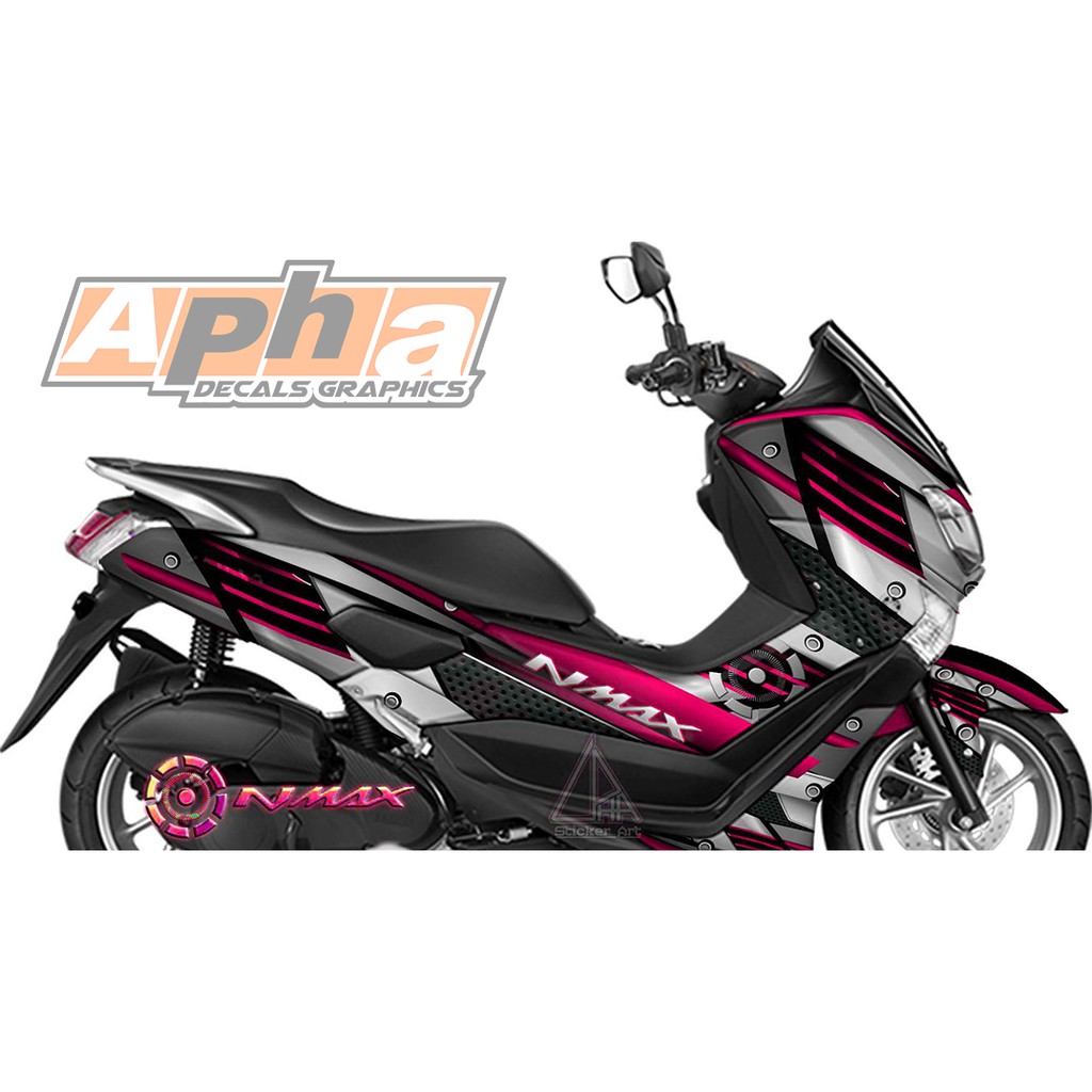 Jual STICKER MOTOR DECAL YAMAHA NMAX OLD BODY KIT | Shopee Indonesia