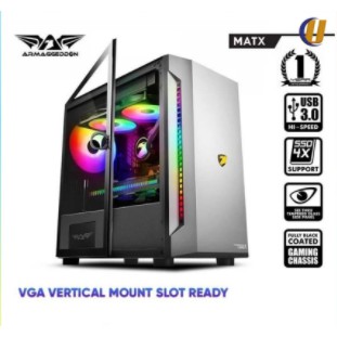 Jual CASING PC GAMING ARMAGGEDDON TESSARAXX CORE 1 M-ATX GAMING CASE ...
