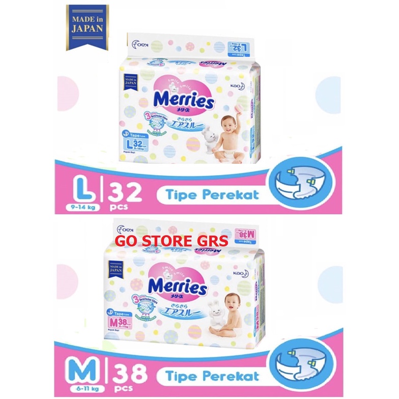 Jual MERRIES Premium ( M38 , L32 , L36 ) Tape / ( M-38 , L-32 , L-36 ...