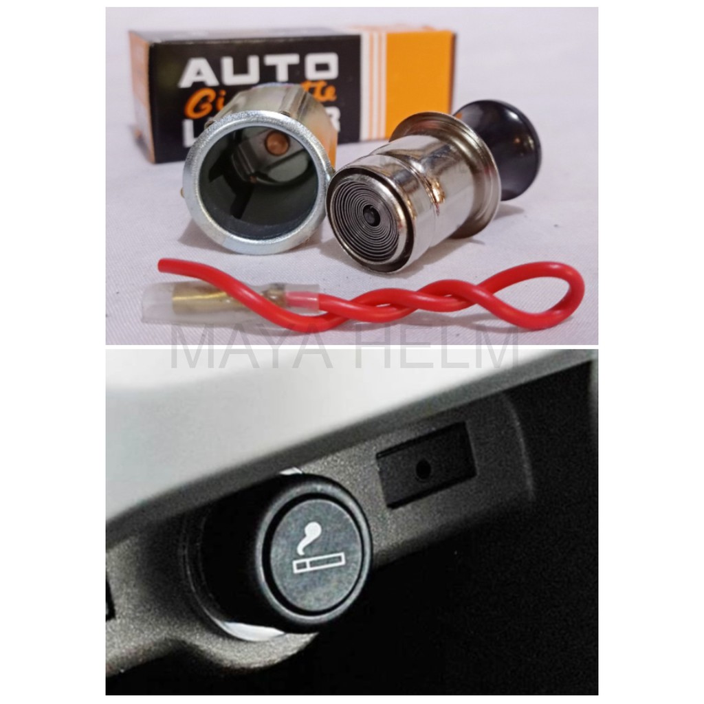 Jual Colokan Lighter Mobil With Casing Full Set | Shopee Indonesia