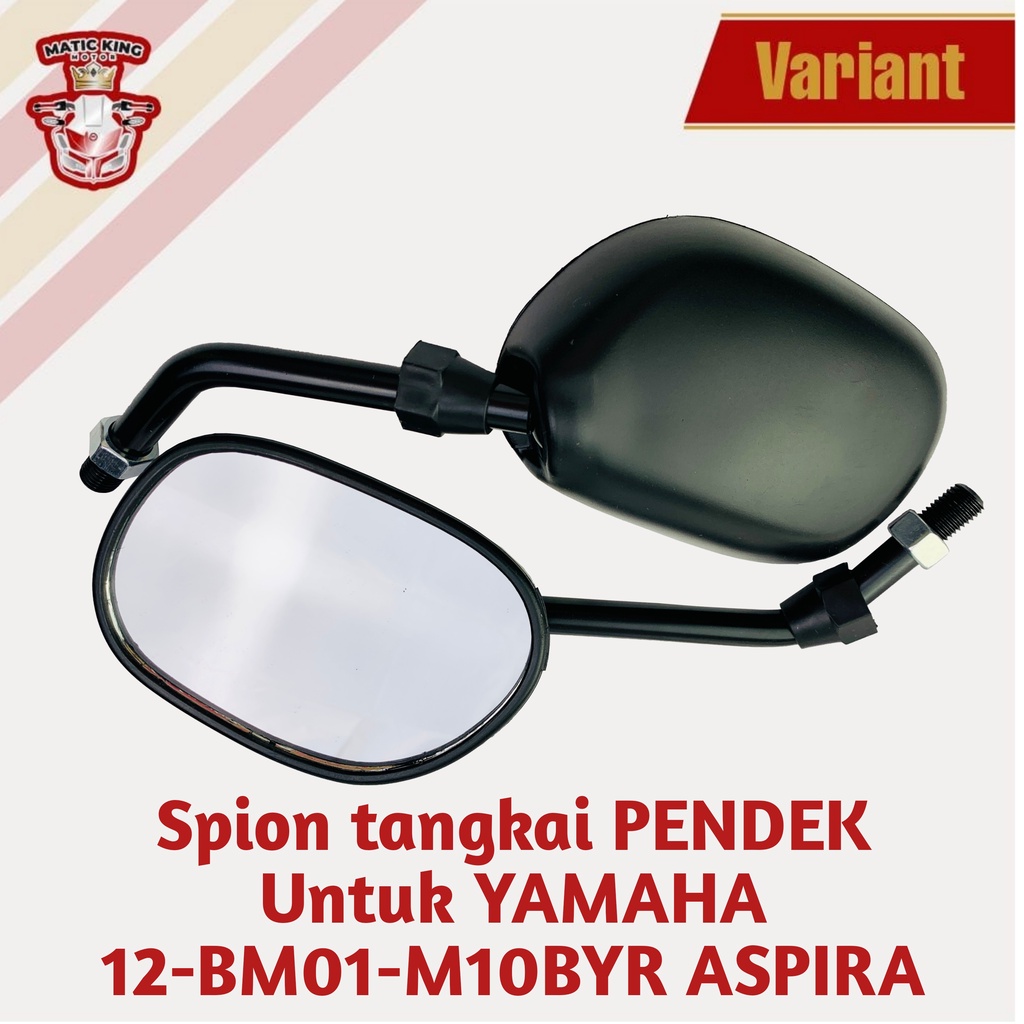 Jual Kaca spion HITAM motor honda yamaha BEAT VARIO SCOOPY SPACY MIO ...