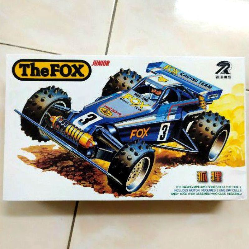 Jual Replika Mini 4WD Tamiya ( bukan original Tamiya) The Fox Juior ...