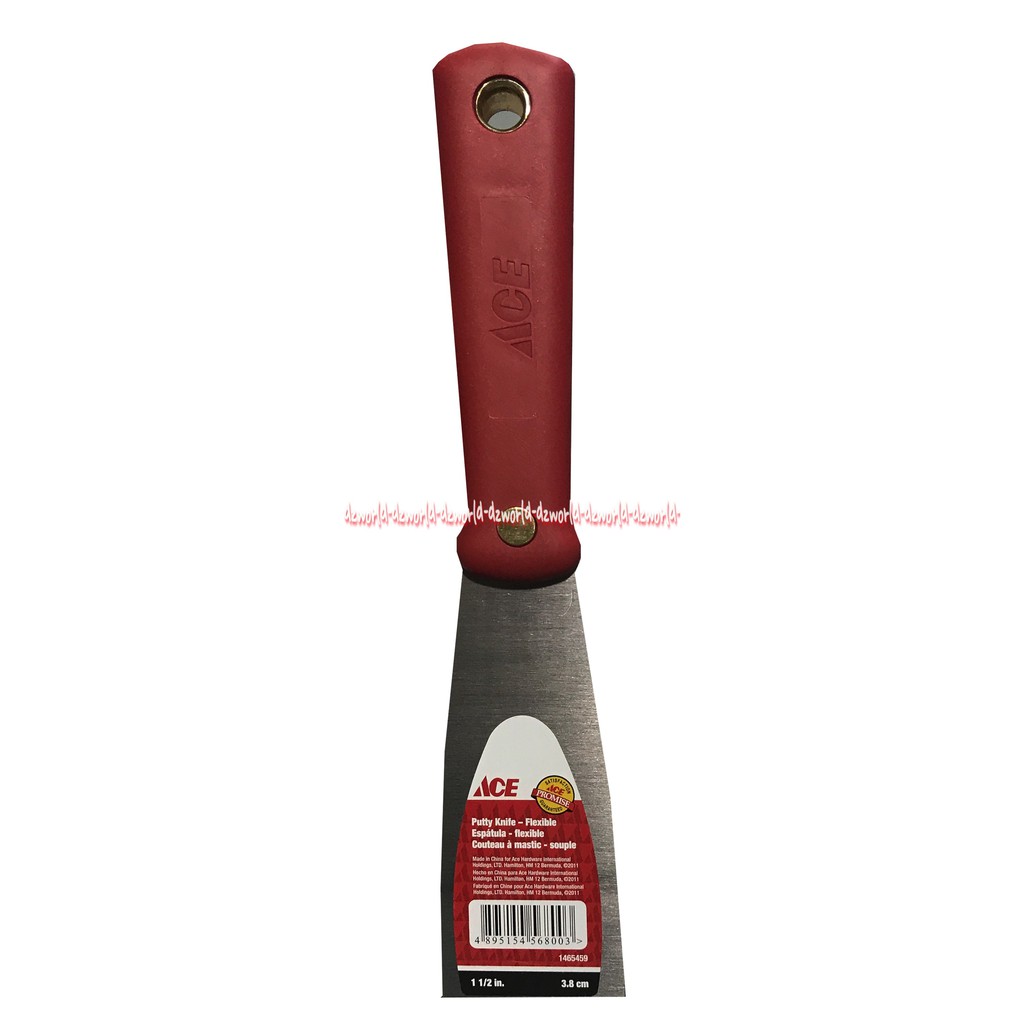 Jual Ace Putty Knife Kape 3.8cm Alat Pengikis Cat Atau Menambal Lubang ...