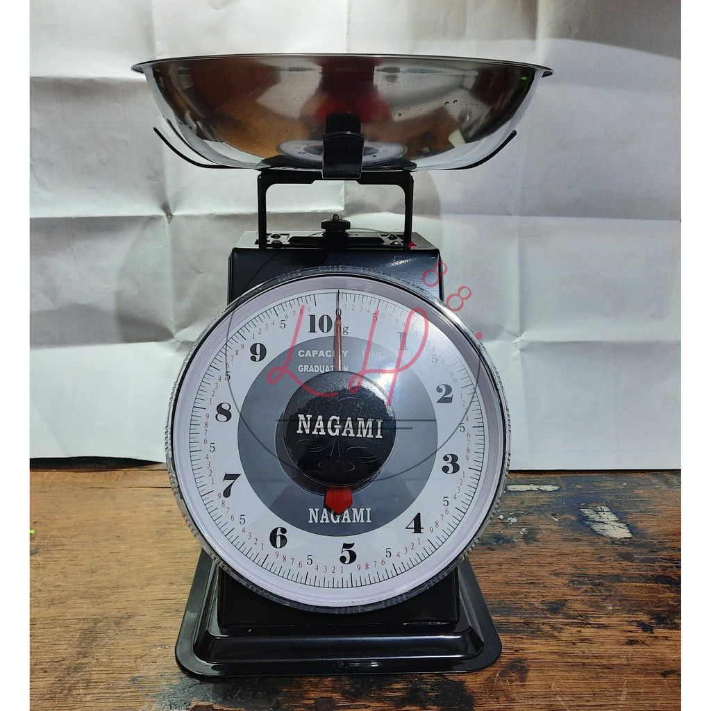 Jual Timbangan Duduk Jarum Nagami 5kg, 10kg, 15kg, dan 20kg | Shopee Indonesia
