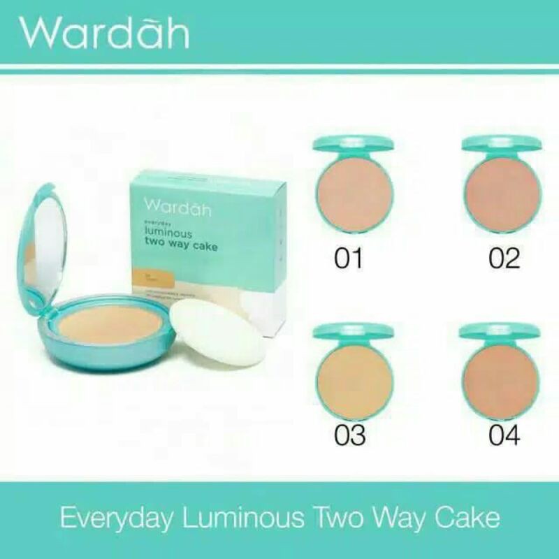 Jual Wardah Luminous Two way cake (refill) | Shopee Indonesia