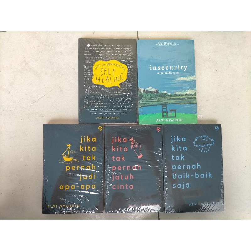 Jual Self Healing,Insecurity,Series Jika Tak - ALVI SYAHRIN & ARDHI ...