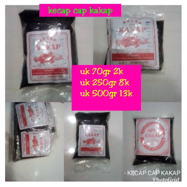 Jual Kecap cap KAKAP Asli Semarang | Shopee Indonesia