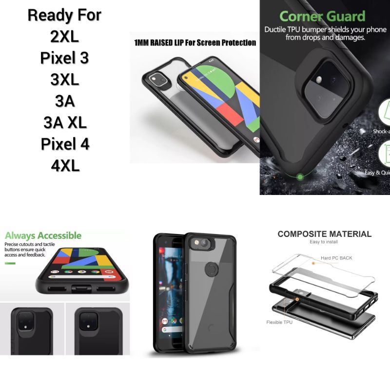 Jual Hard Case Pixel 4A 5g 4a 4g 4 4XL Pixel 7 7A 6 Pro 6A 5 5A 3A 3A ...