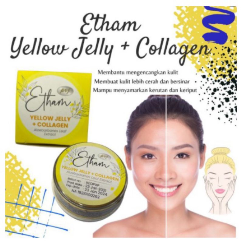 Jual Etham Yellow Jelly + Collagen | Shopee Indonesia