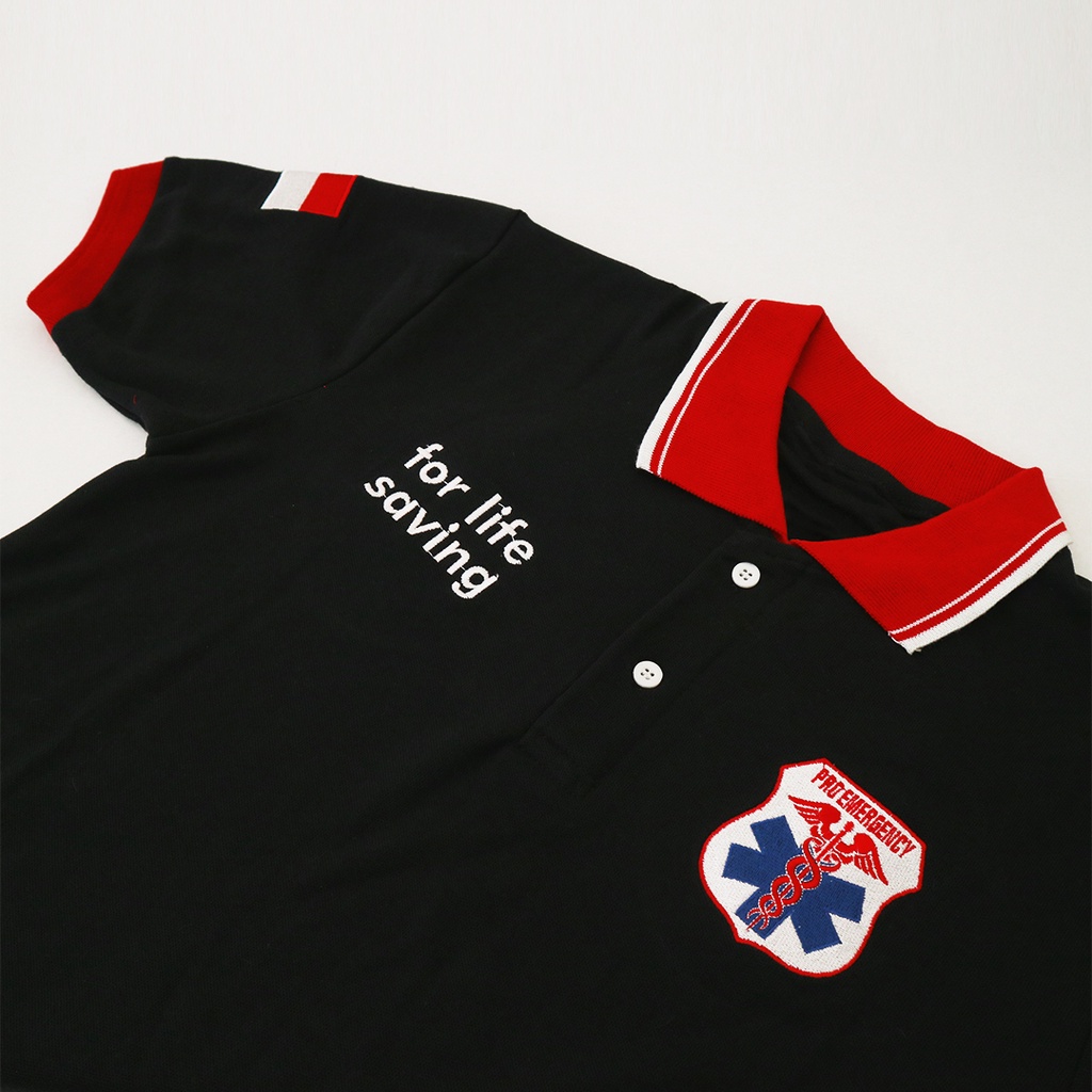 Jual Pro Emergency - Polo Shirt RED | Shopee Indonesia