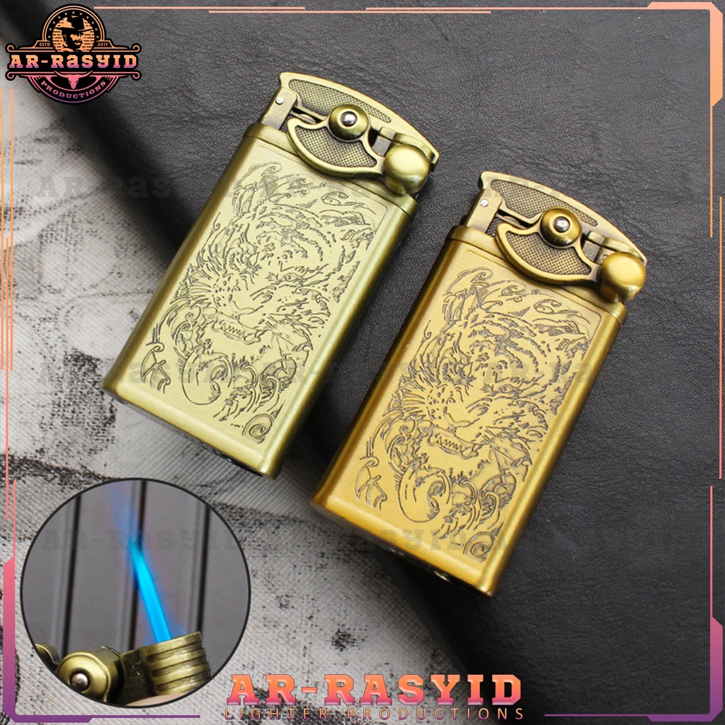 Jual Korek Api Las Gas Gold Rocker lighter HP 140-8 | Shopee Indonesia