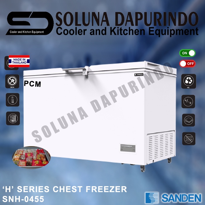 Jual SANDEN CHEST FREEZER/CHILLER SNH-0455 / SNH0455 / SNH 0455 ...