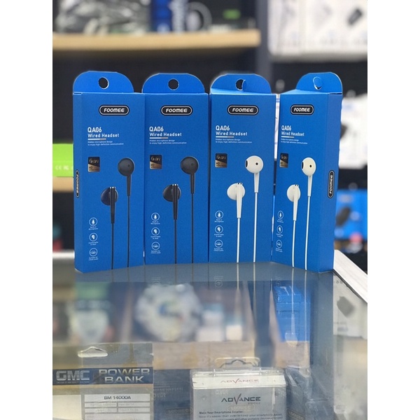 Jual ROBOT RE701 FOOMEE QA06 SOFT IN-EAR 3.5MM EARPHONE WITH HIGH ...