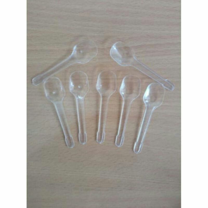 Jual SENDOK PLASTIK BENING ESKRIM PUDING ISI 100 BATANG | Shopee Indonesia