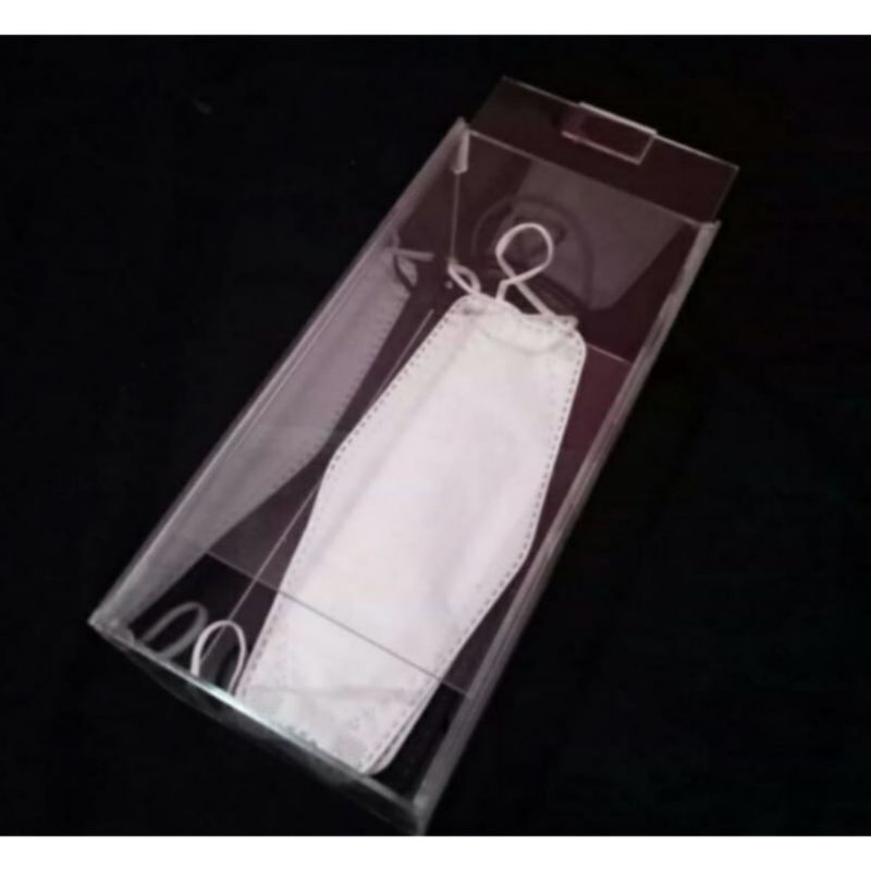 Jual kotak masker akrilik bening sliding 20x10x10 | Shopee Indonesia