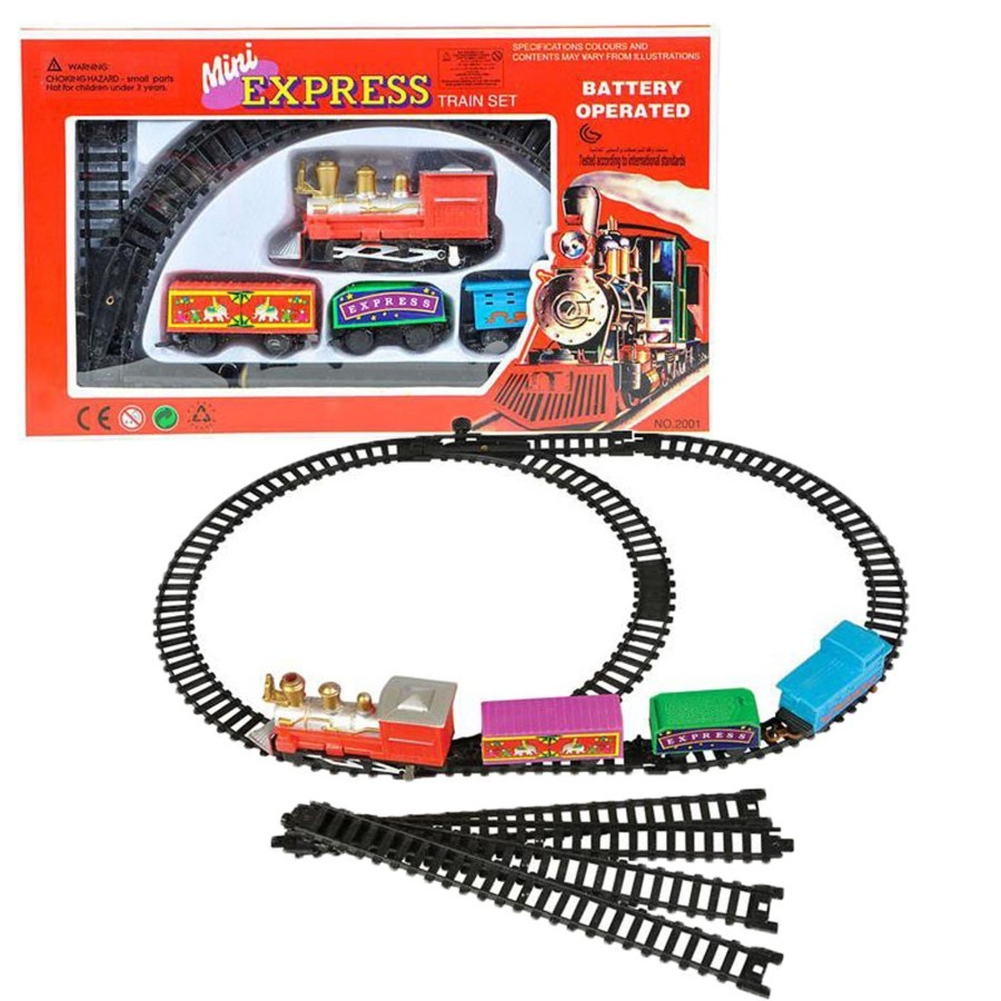 Jual Kereta Api Express TRAIN SET Track Set Kereta 1909-51 - Mainan Set ...
