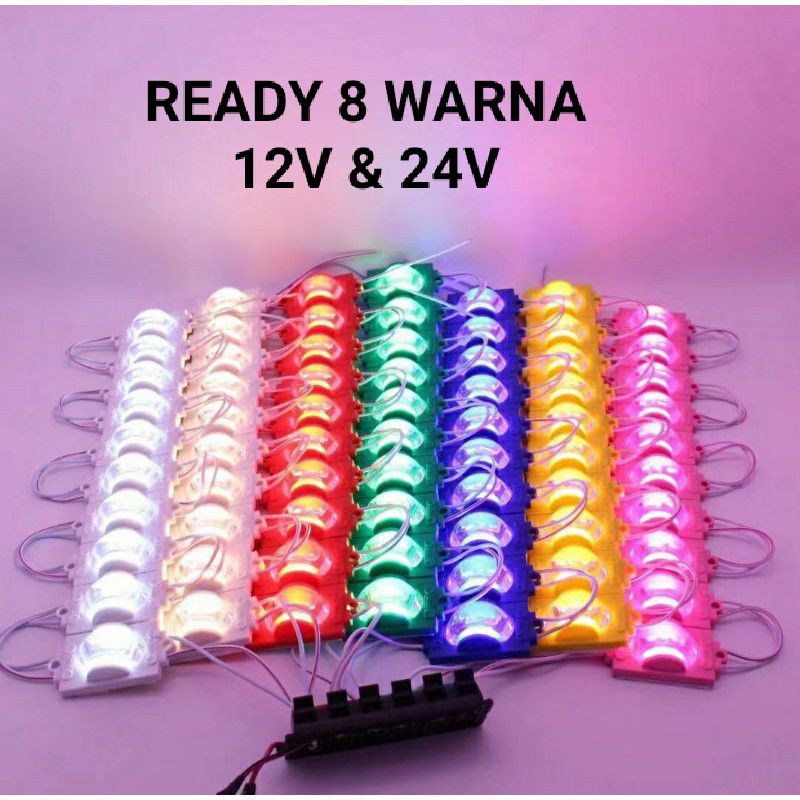 Jual Lampu Led Injection 1 Mata Led Roda 12-24V Mobil Truk & Bus ...