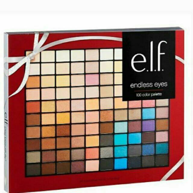 Jual E.L.F. ENDLESS EYES 100 COLOR EYESHADOW PALETTE | Shopee Indonesia