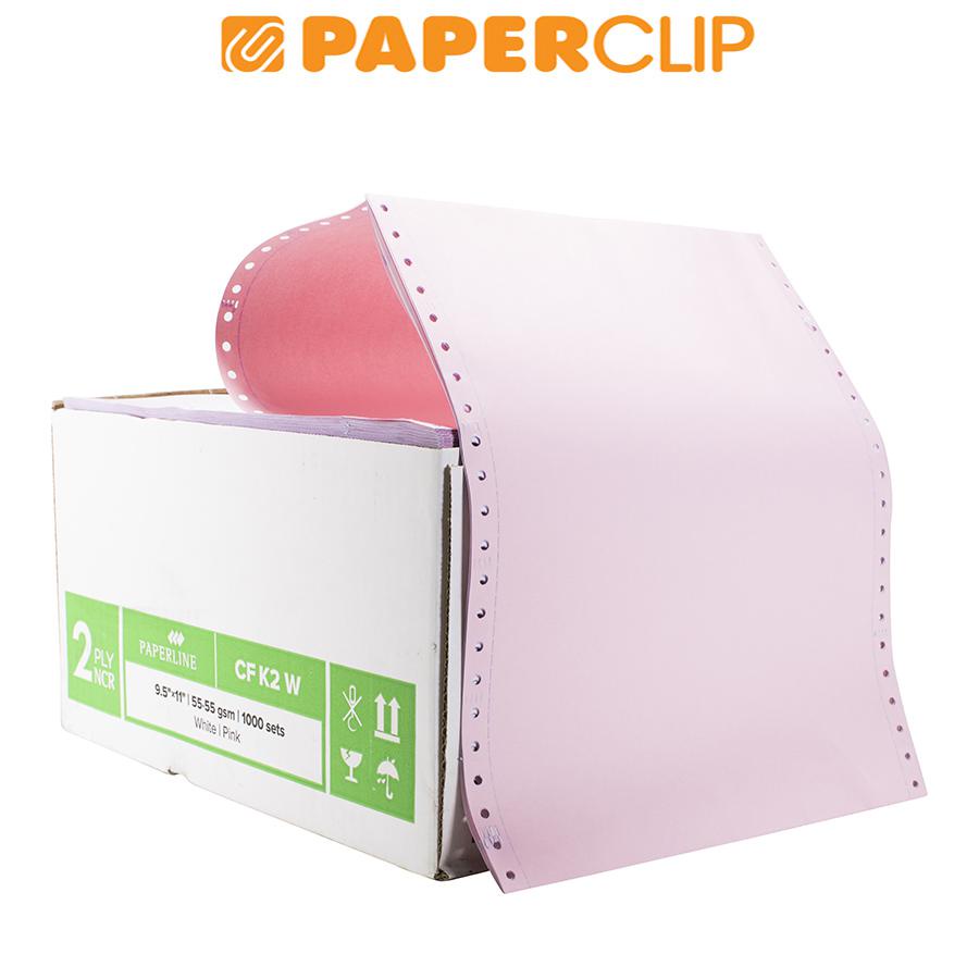 Jual KERTAS KOMPUTER / COUNTINOUS FORM PAPERLINE K-2 NCR CLR ISI 1000S ...