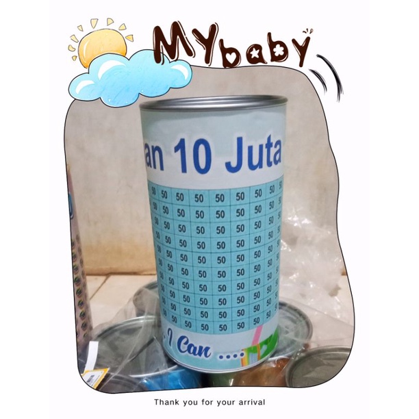 Jual CELENGAN TARGET 10 JUTA 50 K TABUNGAN TARGET | Shopee Indonesia