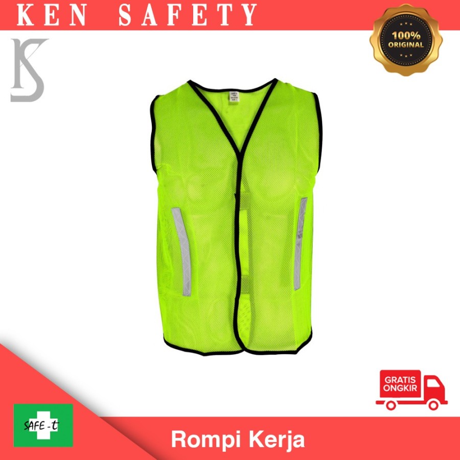 Jual Rompi Jaring Proyek dan Kerja Reflektif SAFE-T Mvg-02 Original ...