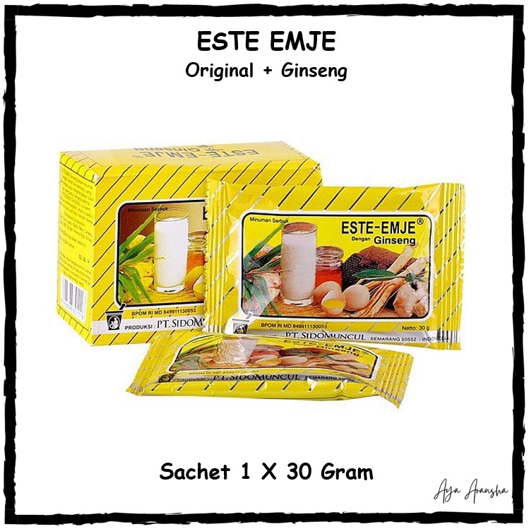 Jual ESTE EMJE I Original I Sachet | Shopee Indonesia