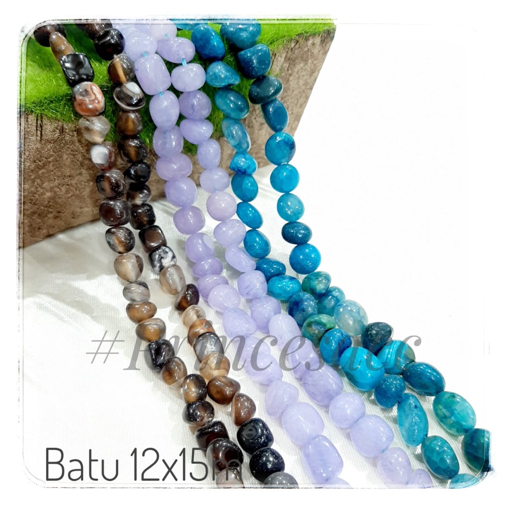 Jual batu 12x15m/Stone Bead/Batu pecah Dop/Batu koral/Batu Tiger Mix ...