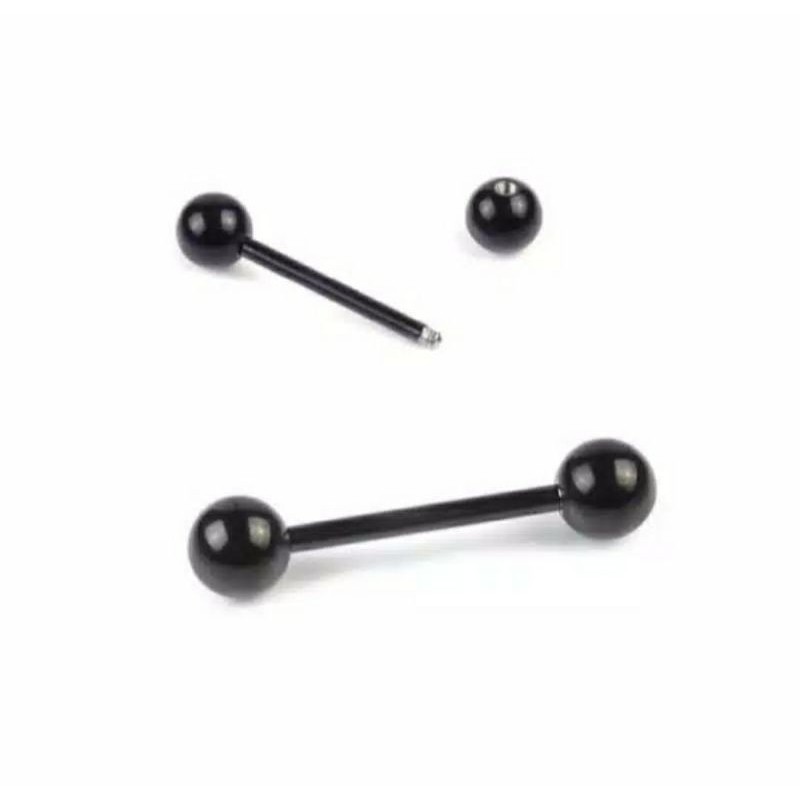 Jual anting barbel lidah titanium | Shopee Indonesia