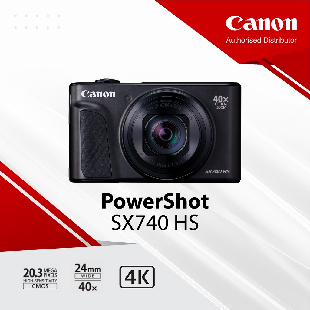 Jual Canon Camera Prosumer Powershot SX740 Kamera Pocket | Shopee Indonesia