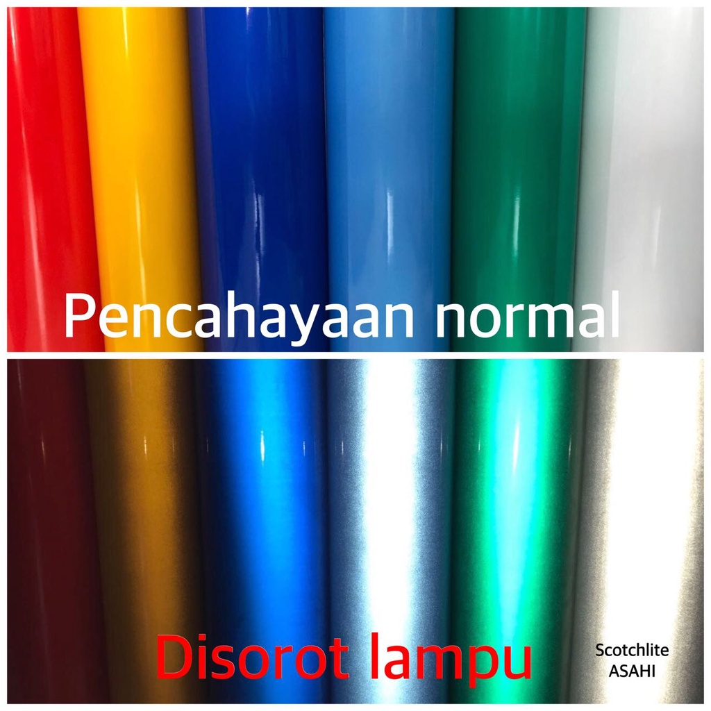 Jual Sticker SCOTCHLITE / SKOTLET / REFLECTIVE SHEETING ASAHI ...