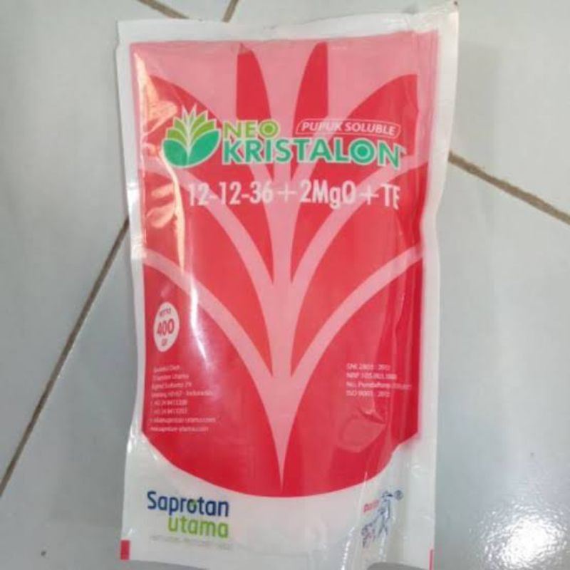 Jual neo kristalon merah 400gr pak tani saprotan utama | Shopee Indonesia
