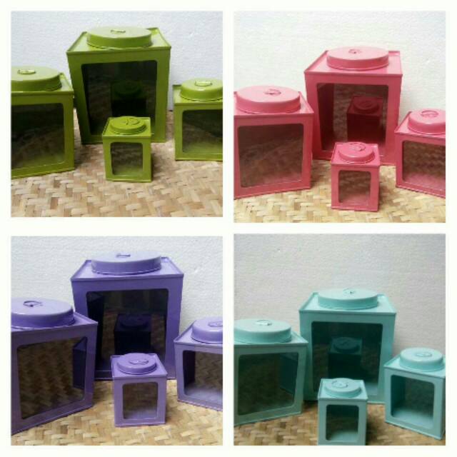 Jual Toples Kaleng mini XL 17x21cm free bubblewrap - kaleng kerupuk ...