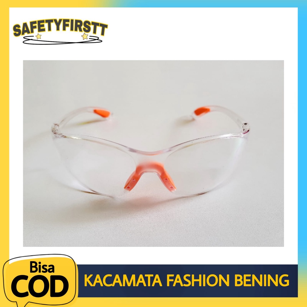 Jual KACAMATA SAFETY APD FASHION SPORTY / KACA MATA SAFETY GLASSES ...