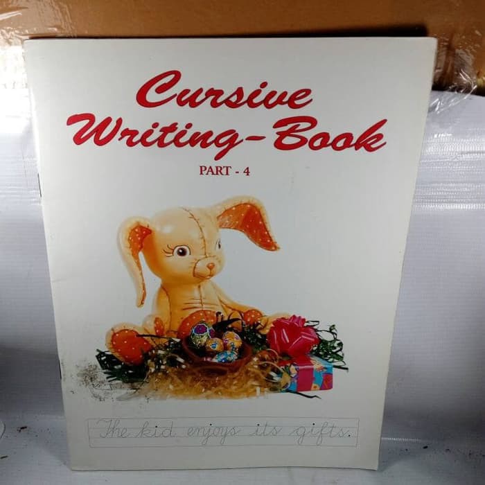 Jual CURSIVE WRITING-BOOK PART 4 | Shopee Indonesia