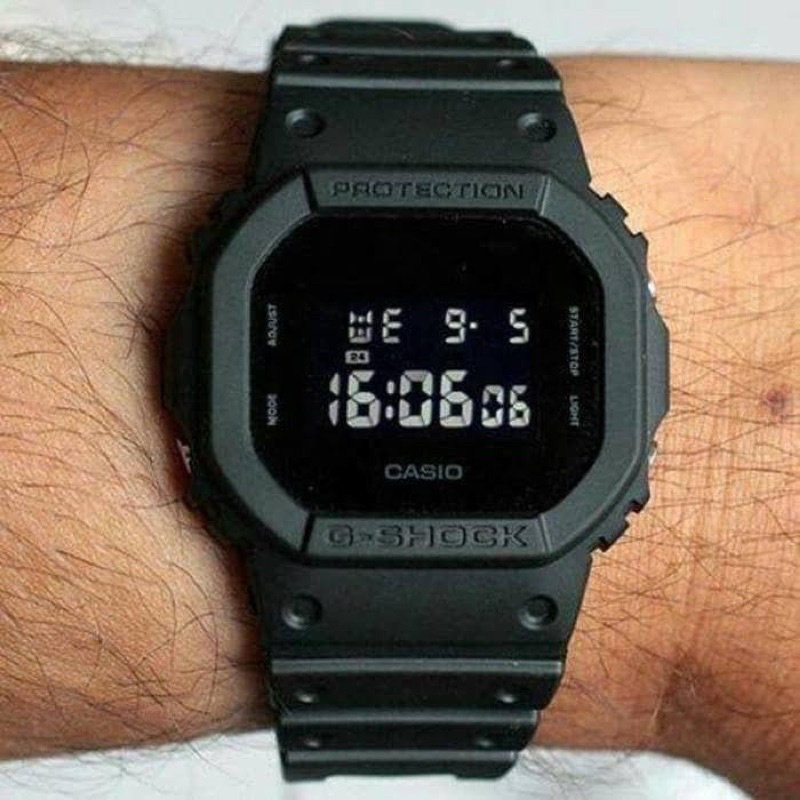 Jual Jam Tangan Sporty Casio Gshock GLS5600 Black G-Shock GLS Rubber ...