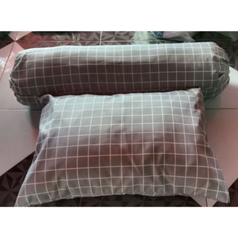 Jual sarung bantal guling motif kotak aesthetic | Shopee Indonesia