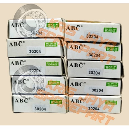 Jual Bearing Taper Roller seri 30204 (ABC), 30202 (ASB), 30302 (ASB ...