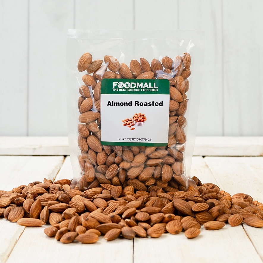 Jual Almond Roasted / Kacang Almond Panggang 250 gram Cemilan Sehat dan ...