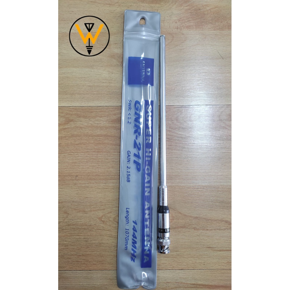 Jual D Antenna GNR-21P Antena HT VHF BNC Male Icom V80 DJ-196 hitam GNR21 | Shopee Indonesia