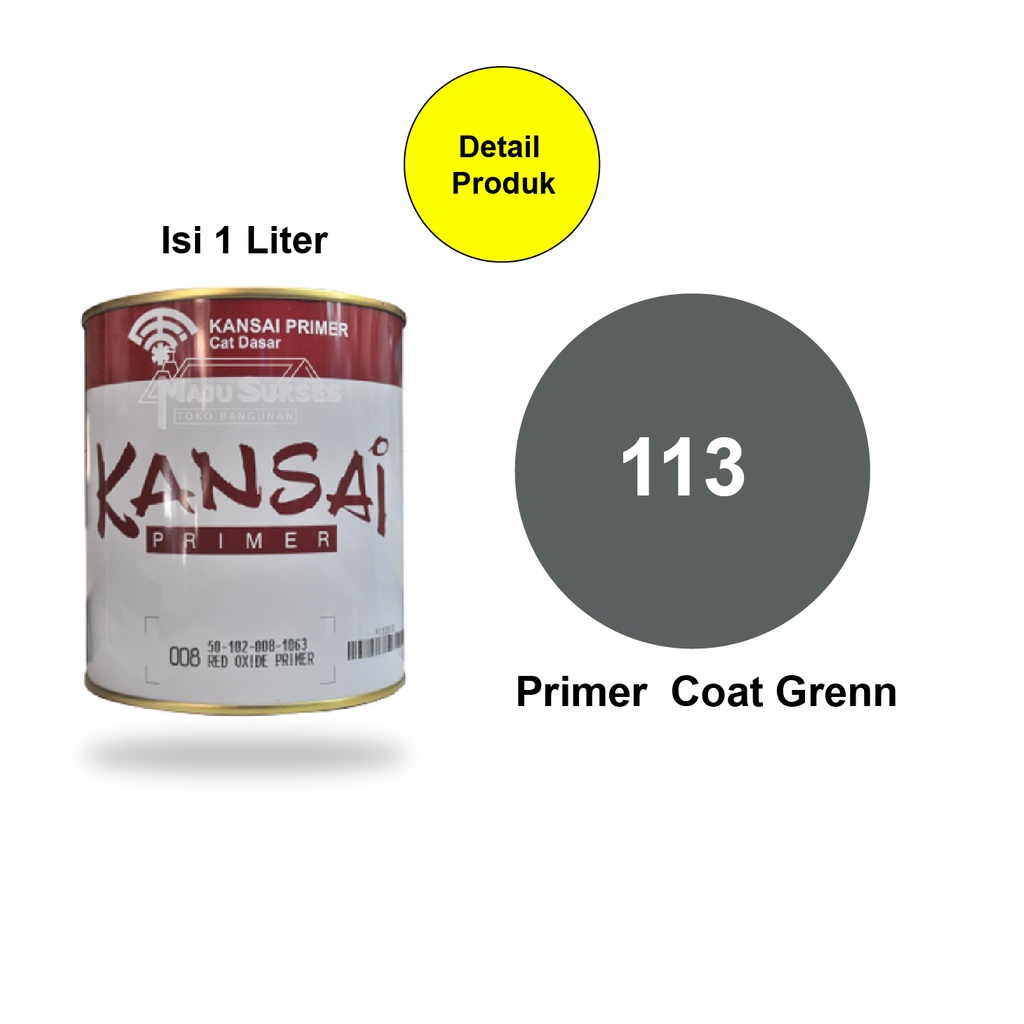 Jual Cat Dasar Primer Besi Anti Karat Kansai Paint Bocor Besi Logam ...