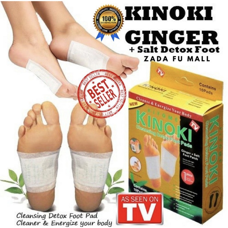 Jual Koyo Kaki Patch Kaki KINOKI GOLD Detox Foot Patch bamboo Penyerap Racun Herbal | Shopee ...