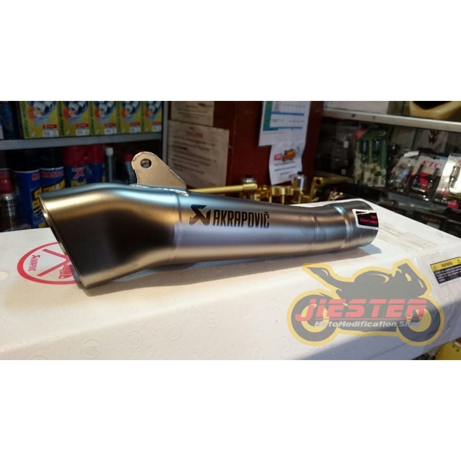 Jual Knalpot R6 Akrapovic R6 Megafon Titanium SlipOn | Shopee Indonesia